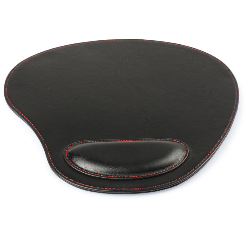 Londo Leather Oval Mouse Pad with Wrist Rest – MegaGear Store