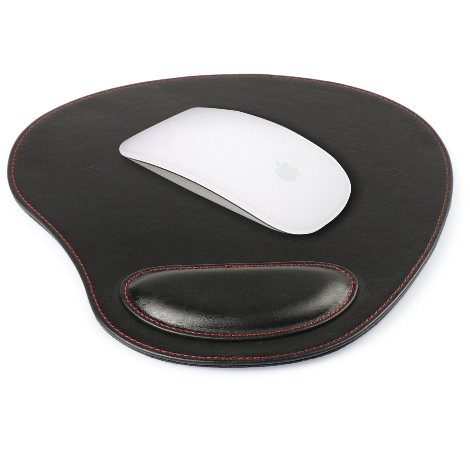 Londo Leather Oval Mouse Pad with Wrist Rest – MegaGear Store