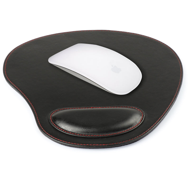 Londo Leather Oval Mouse Pad with Wrist Rest – MegaGear Store