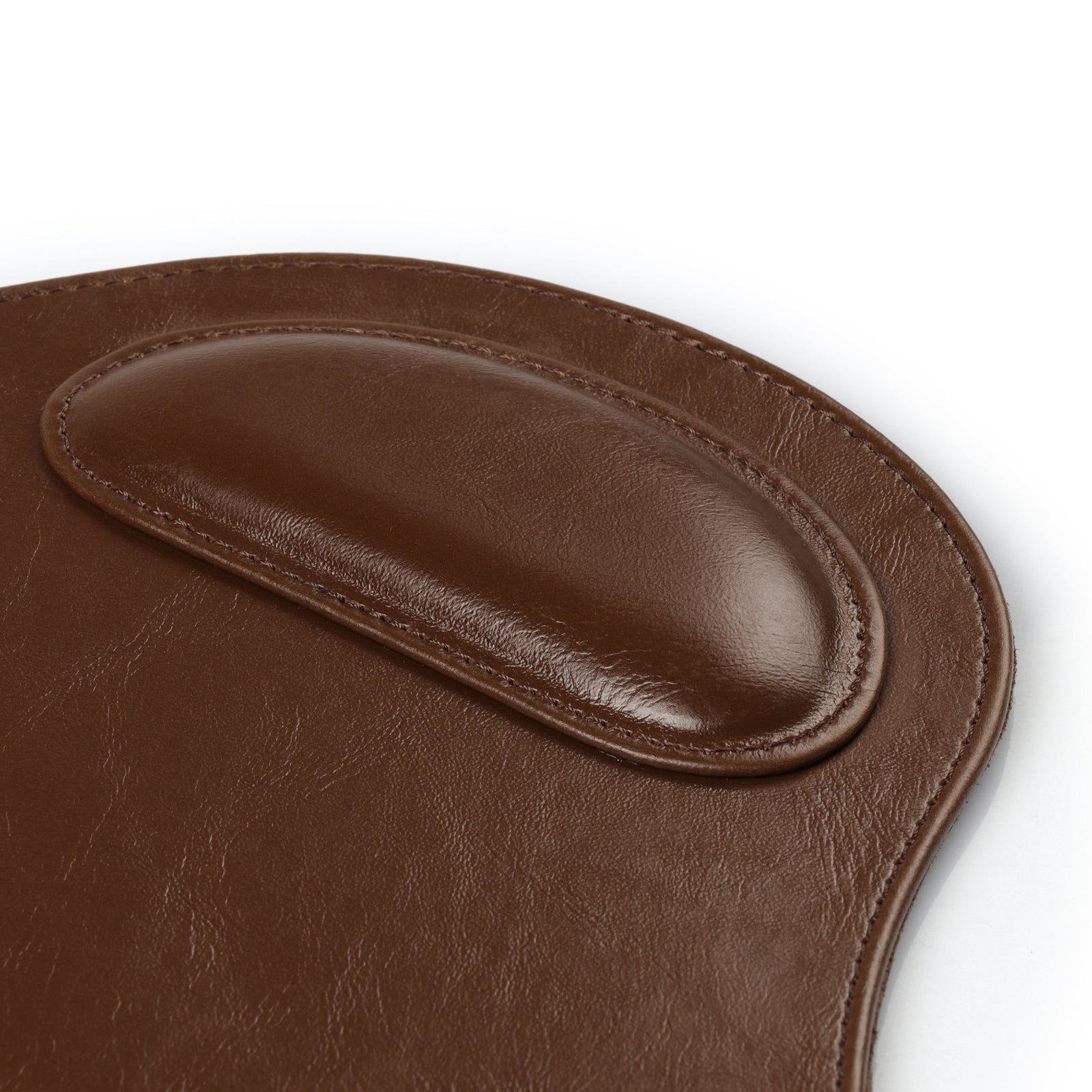 Londo Leather Oval Mouse Pad with Wrist Rest – MegaGear Store