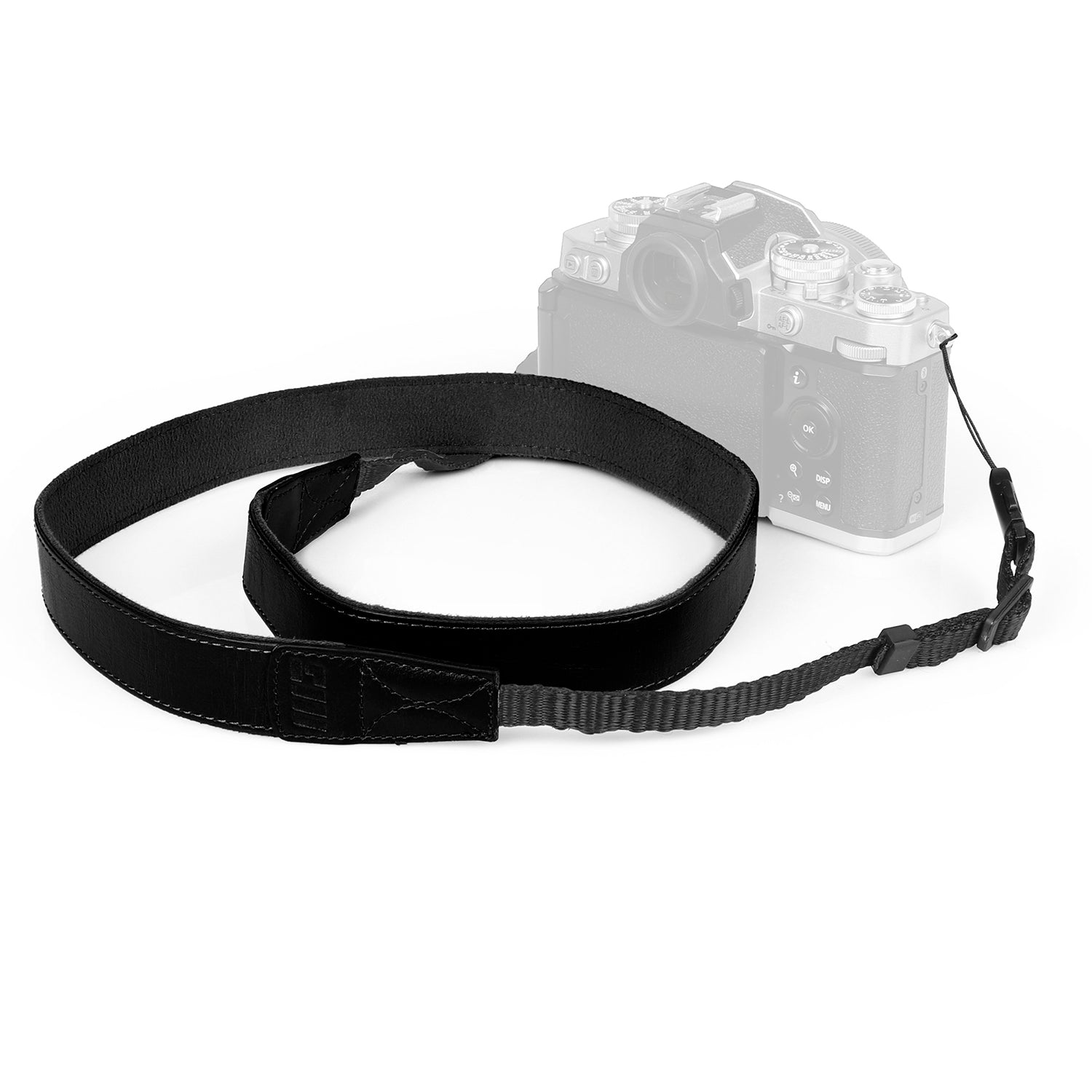 MegaGear SLR DSLR Leather Shoulder or Neck Strap for Canon Nikon ...