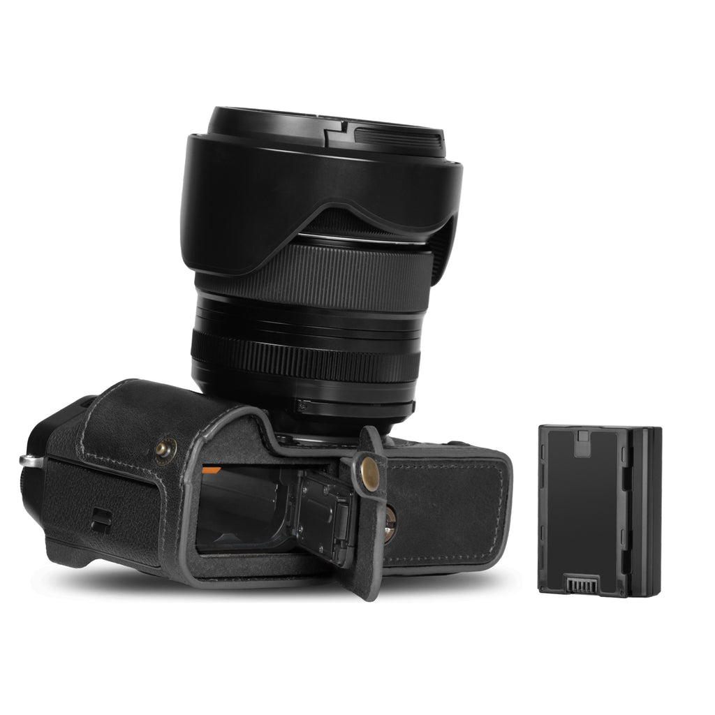 MegaGear Fujifilm X-T5 Ever Ready Genuine Leather Half Camera Case ...