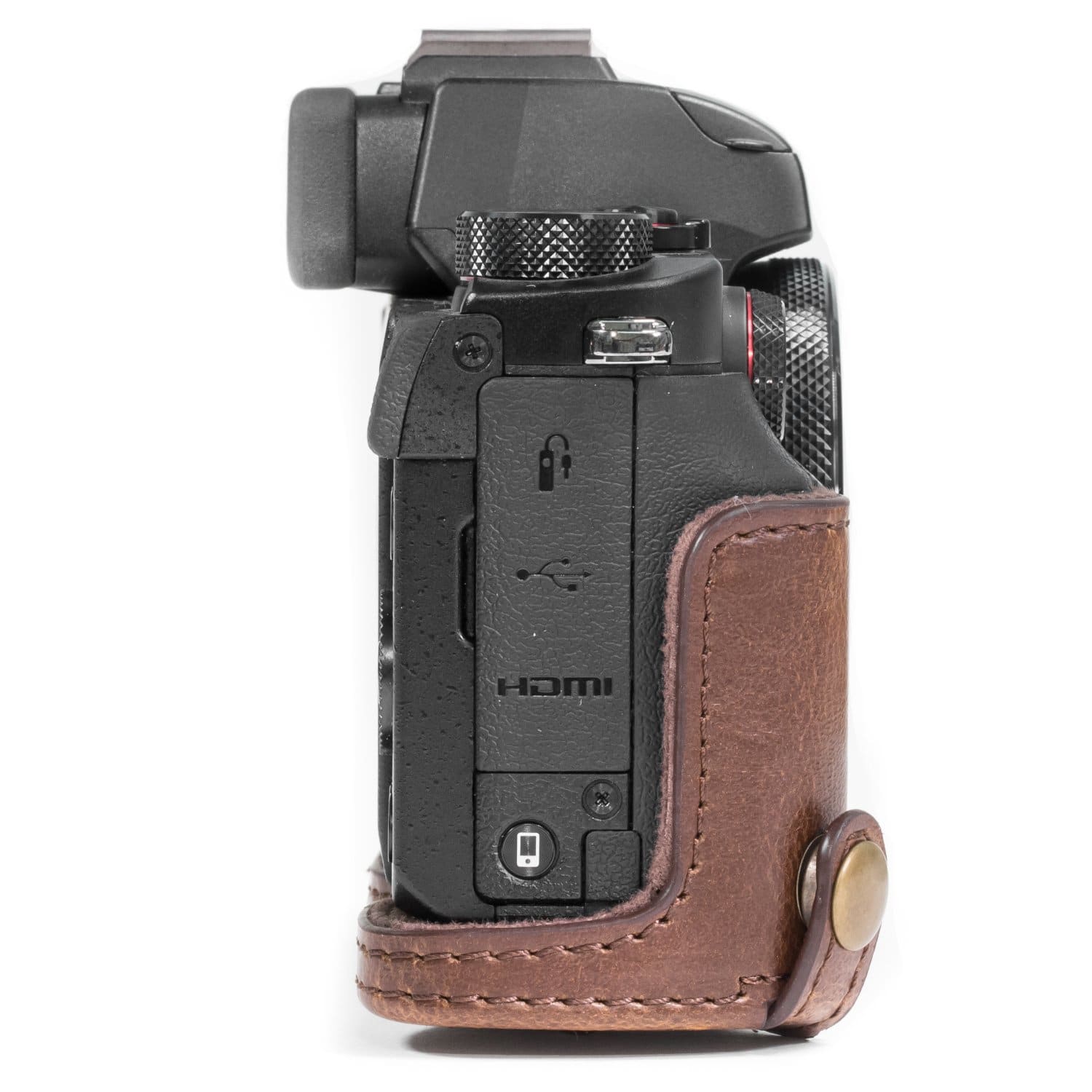 MegaGear Canon PowerShot G5 X Ever Ready Leather Camera Case and Strap ...