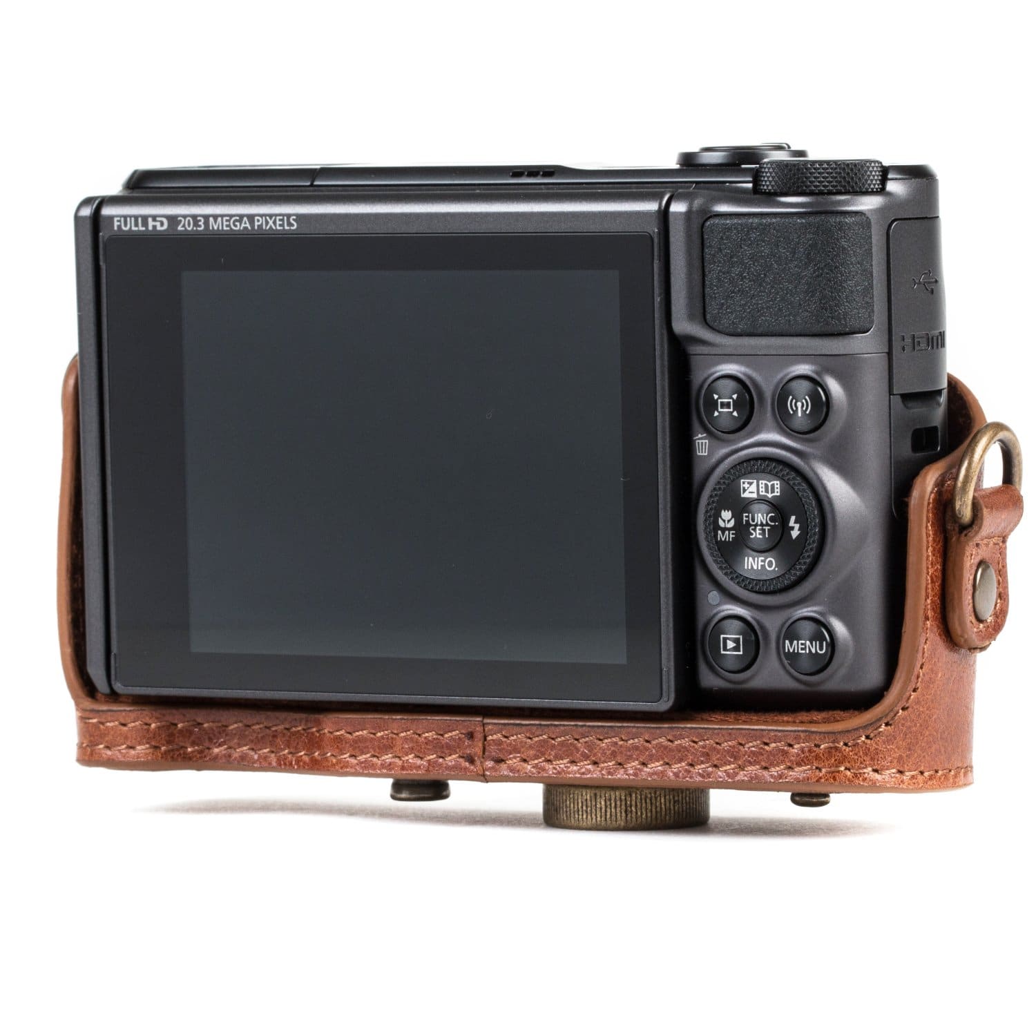 MegaGear Canon PowerShot SX740 HS SX730 HS Ever Ready Top Grain Leather ...