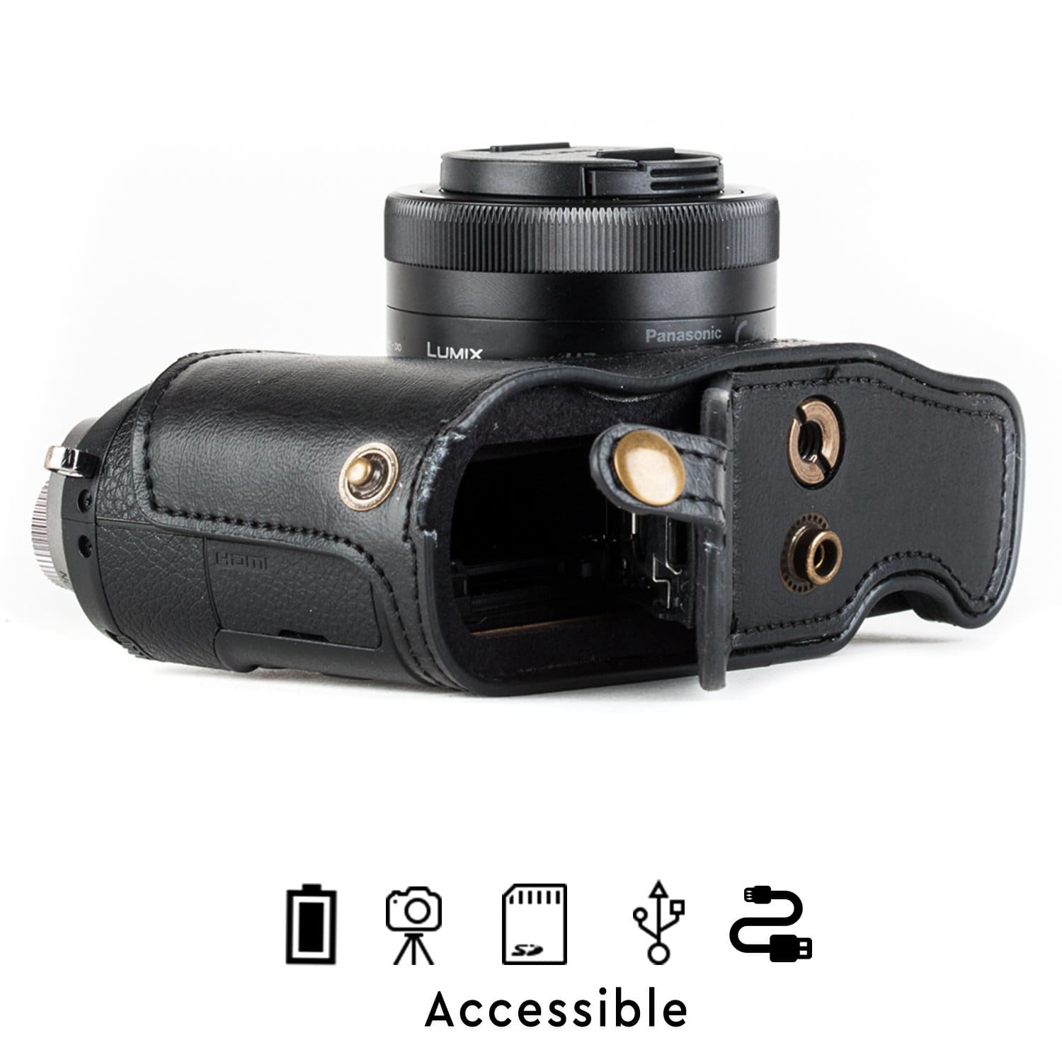 MegaGear Panasonic Lumix DMC-GX85 DMC-GX80 (12-32mm) Ever Ready ...