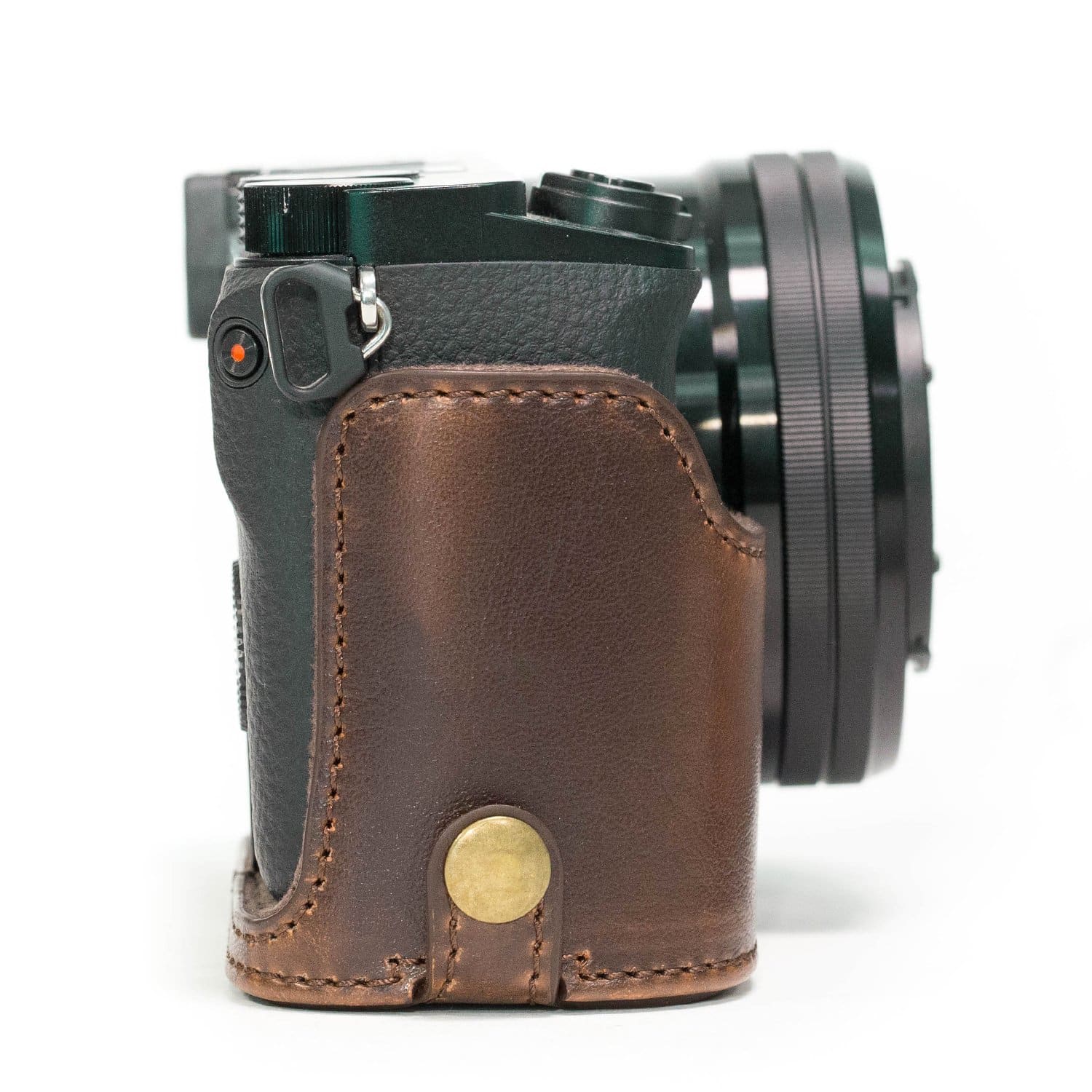 MegaGear Sony Alpha A6300 A6000 Ever Ready Leather Camera Half Case ...