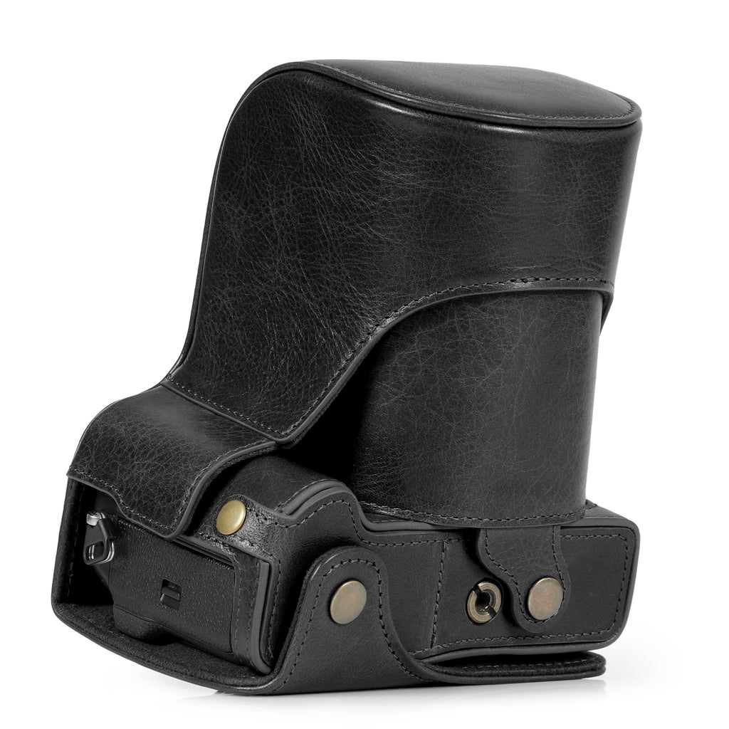 MegaGear Fujifilm X-T5 (16-80 mm) Ever Ready Genuine Leather Camera Ca ...