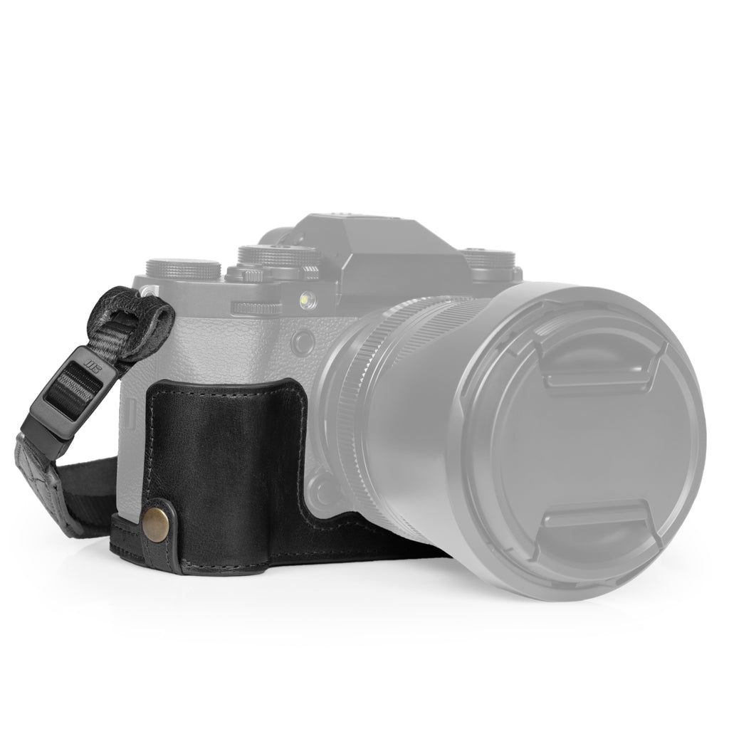 MegaGear Fujifilm X-T5 Ever Ready Genuine Leather Half Camera Case ...