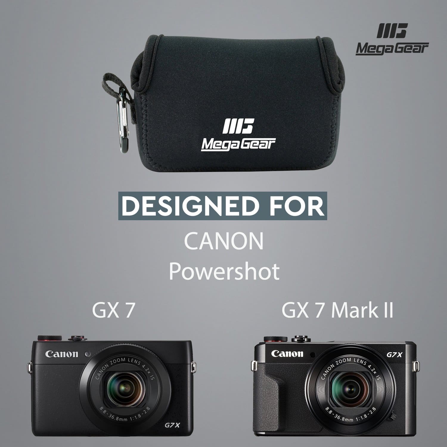MegaGear Canon PowerShot G7 X Mark III G7 X Mark II G7 X Ultra Light ...