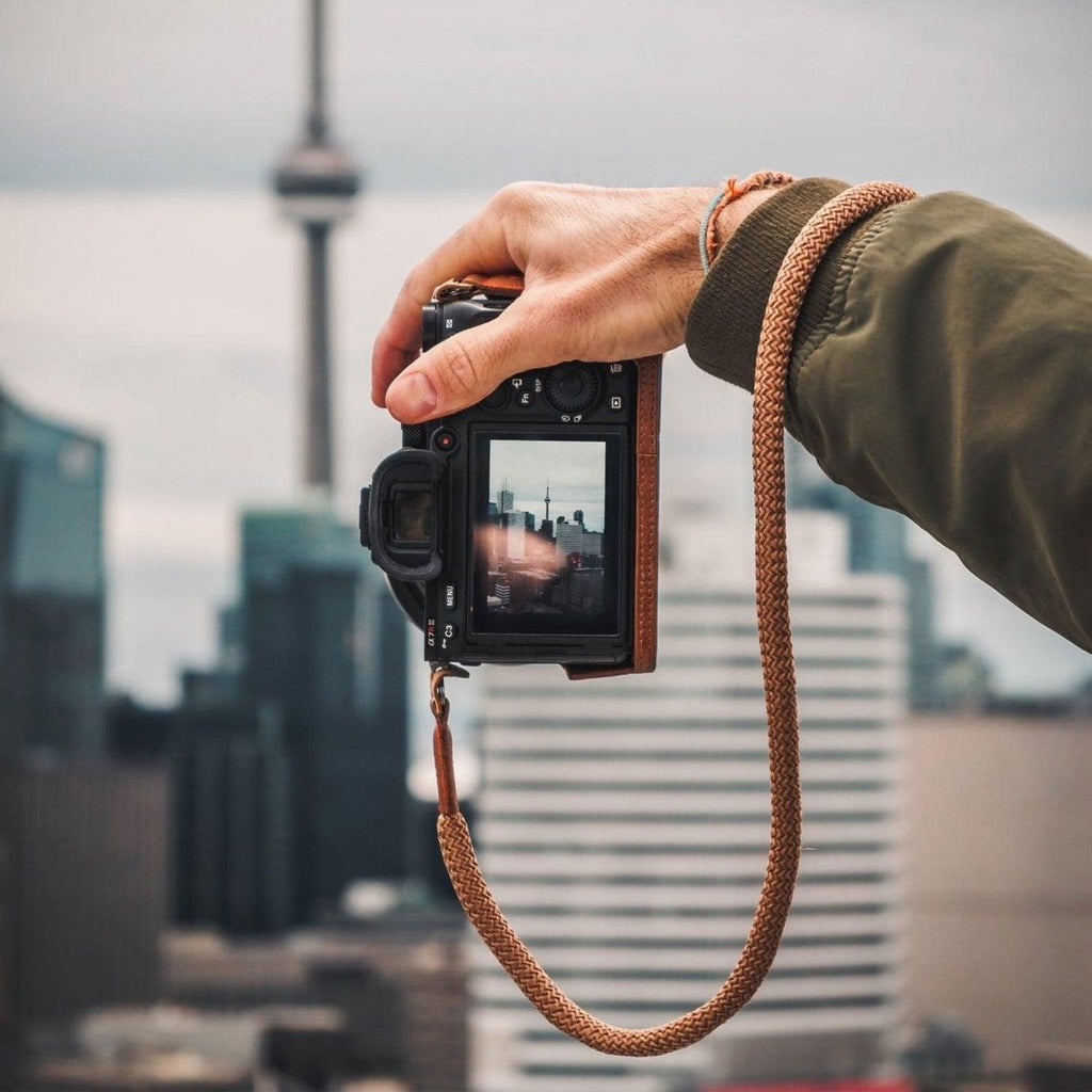 MegaGear Cotton Wrist and Neck Strap for SLR DSLR Cameras - Security ...