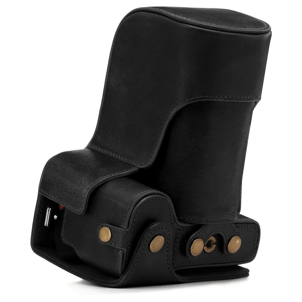 MegaGear Nikon Z50 (50-250mm) Ever Ready Top Grain Leather Camera Case ...